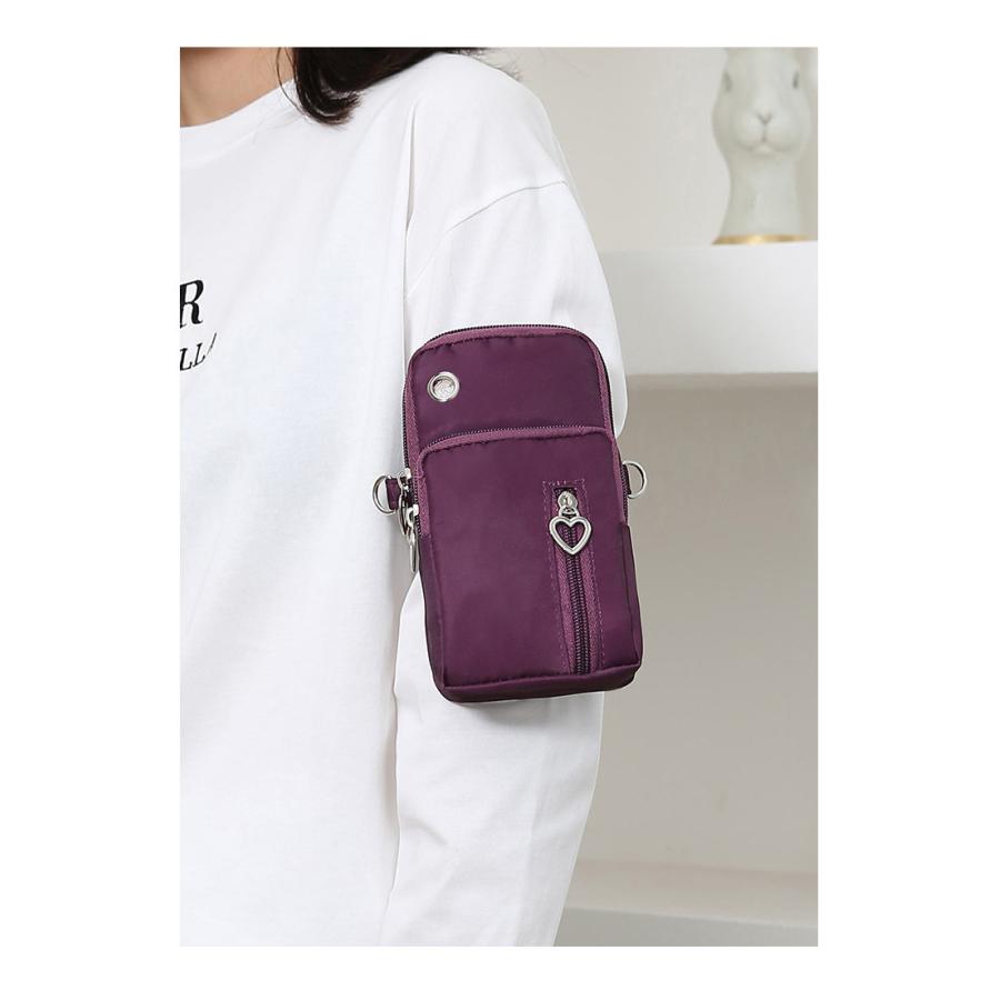 plusnao 2wayバッグ ショルダーバッグ アームバッグ レディース 女性 婦人 縦型 3ポケット イヤホンホール付き 肩掛け 斜め掛け アームポーチ ポシェッ : プラスナオYahoo ...