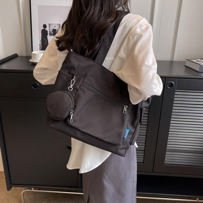 plusnao 2wayバッグ ショルダーバッグ トートバッグ ポーチ付き レディース 女性 メンズ 男性 ユニセックス 男女兼用 サイドポケット フロントポケット : プラスナオYahoo ...