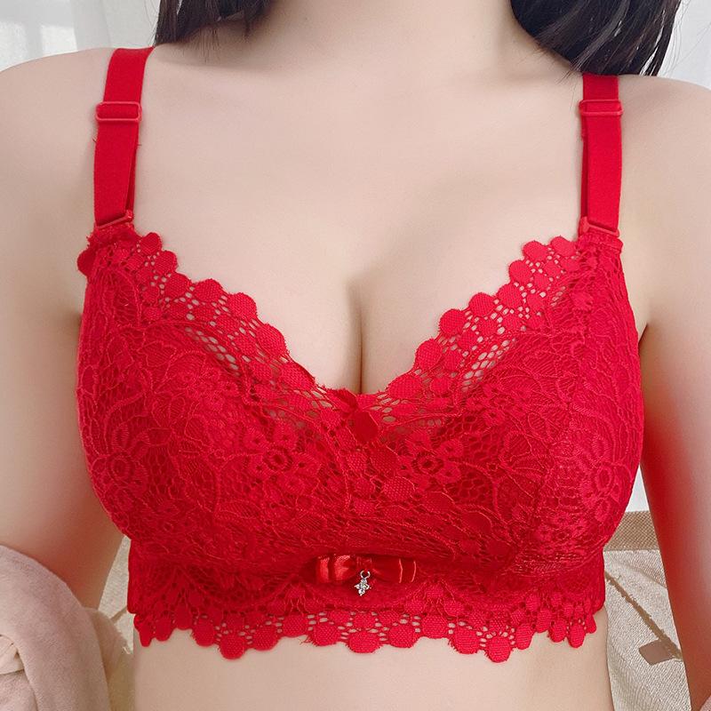 plusnao 3/4カップブラ ブラジャー 単品 レディース 女性 インナー 下着 レース フラワー 3段ホック シンプル お洒落 大人可愛い 普段使い 婦人用 : プラスナオYahoo!店 ...