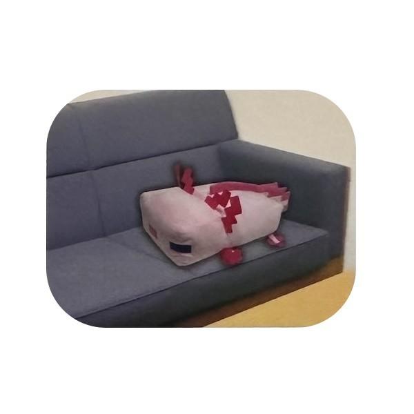 ぬいぐるみ ウーパールーパー LL マインクラフト Minecraft 人形 ゲームキャラクター for マイクラグッズ プレゼント 贈り物 ギフト : プラスナオYahoo!店 - 通販 ...