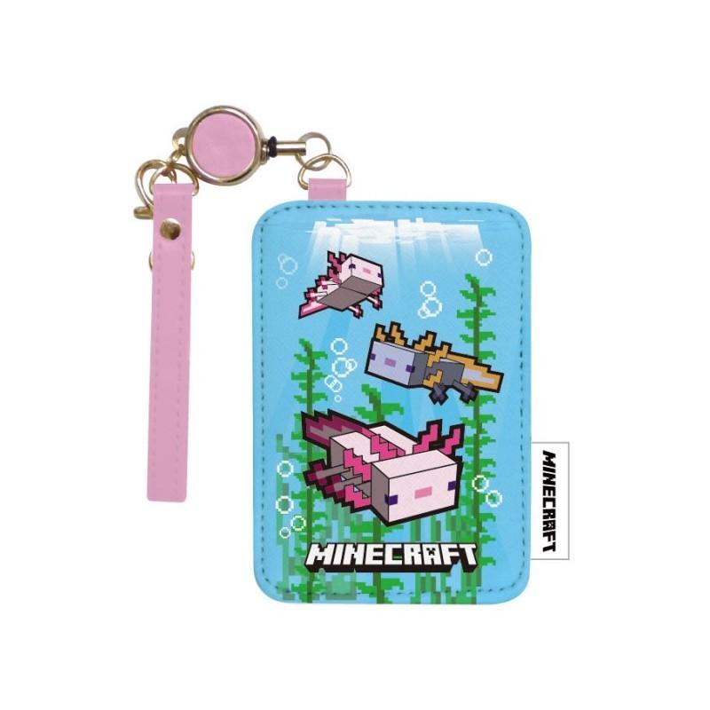 plusnao リール付きパスケース マインクラフト Minecraft こども 子供 女の子 男の子キャラクター for マイクラグッズ クリーパー エンダードラゴ : プラスナオYahoo ...