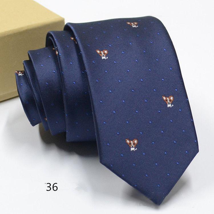 ネクタイ メンズ 男性用 おしゃれ ビジネス 通勤 紳士 スーツ カジュアル ストライプ ドット ペイズリー 犬 柄物 デザイン豊富 ファッション小物 :oth-25965-1:プラスナオ ...