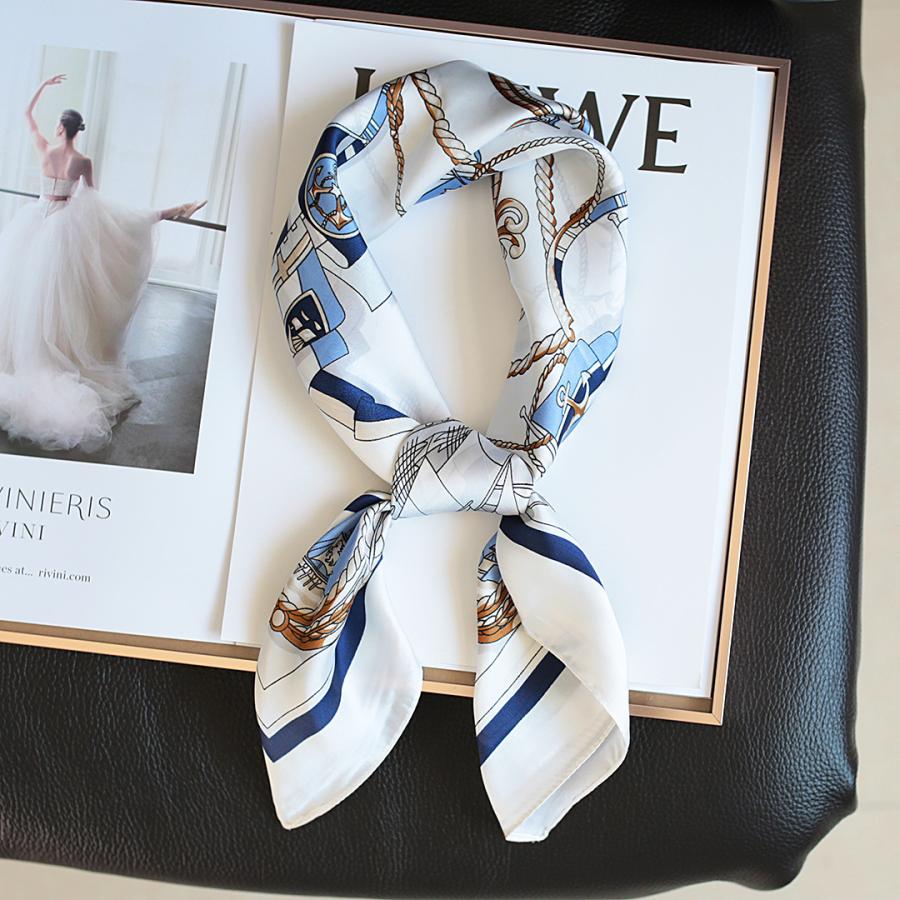 スカーフ レディース 女性用 正方形 70cm ストール バッグスカーフ 千鳥格子 ドット ペイズリー ハート おしゃれ 上品 可愛い おでかけ 通勤 : oth-31184 : プラスナオ ...