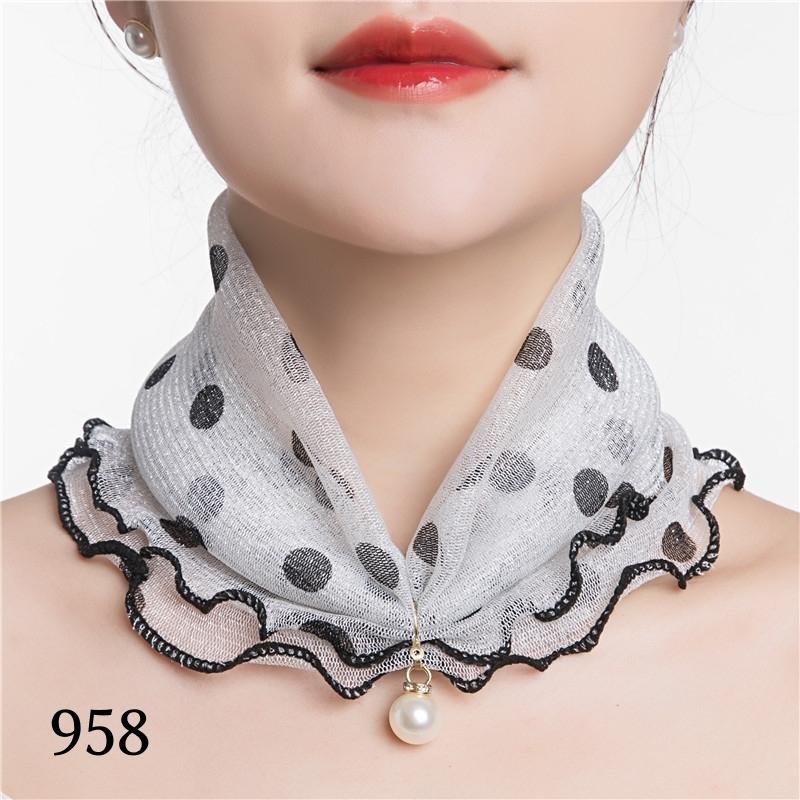 スカーフ ヘアバンド ハンドバンド 3WAY レディース 女性用 フェイパール 総柄 メッシュ メロウフリル かわいい おしゃれ 上品 きれいめ デザ :oth-51067:プラスナオ ...