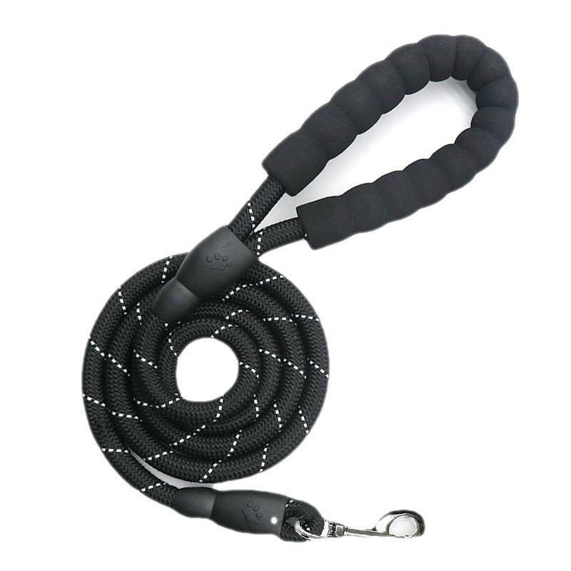 リード 反射材 犬用 猫用 ペット用品 ペットグッズ 縄 牽引紐 ロープ 1.5M ソフトグリップ ソフトハンドルシンプル おしゃれ かわいい カジュ :pet-76648:プラスナオ ...