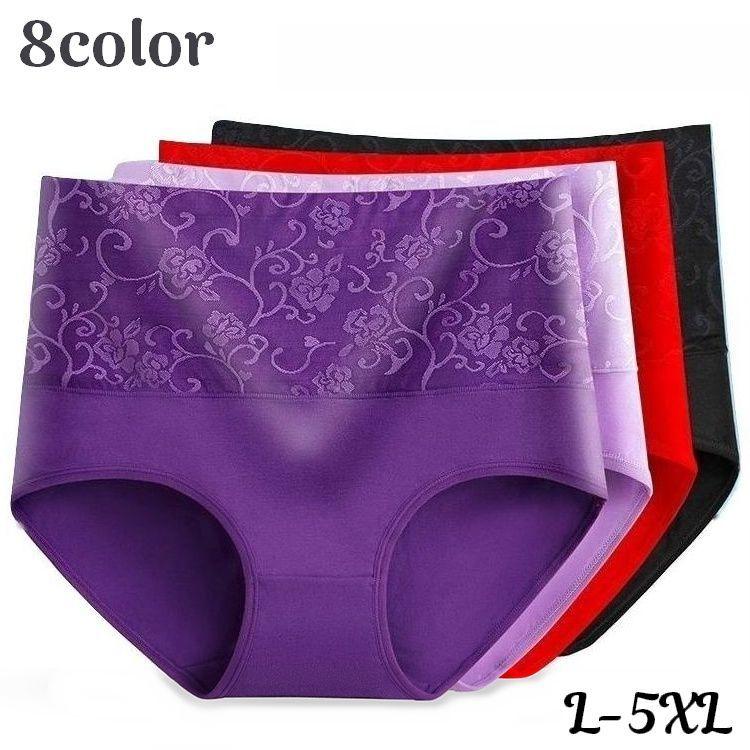plusnao レディースショーツ スタンダード 単品 パンツ パンティー お腹すっぽり 深履き 無地 花柄 フラワー 大きいサイズ L XL 2XL 3XL 4XL : プラスナオYahoo ...
