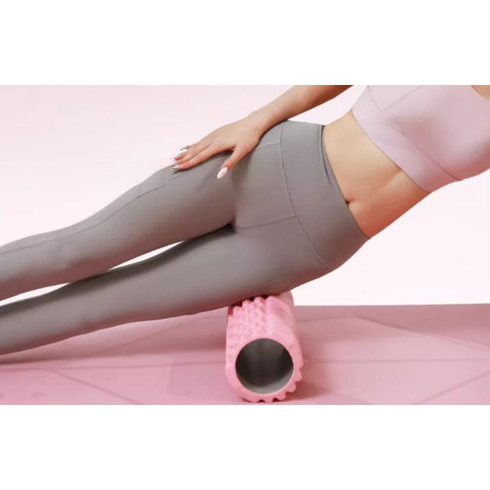 plusnao ストレッチローラー ヨガポール フォーム フィットネス 背中 脚 足裏 筋膜リリース はがし ほぐし 突起 凹凸 凸凹 でこぼこ 長さ30cm 直径8 : プラスナオYahoo ...