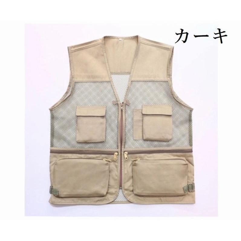 plusnao ベスト チョッキ トップス メンズ ファッション シニア 登山 釣り アウトドア 野外 便利 ポケット ファスナー ジップアップ : プラスナオYahoo!店 - 通販 ...
