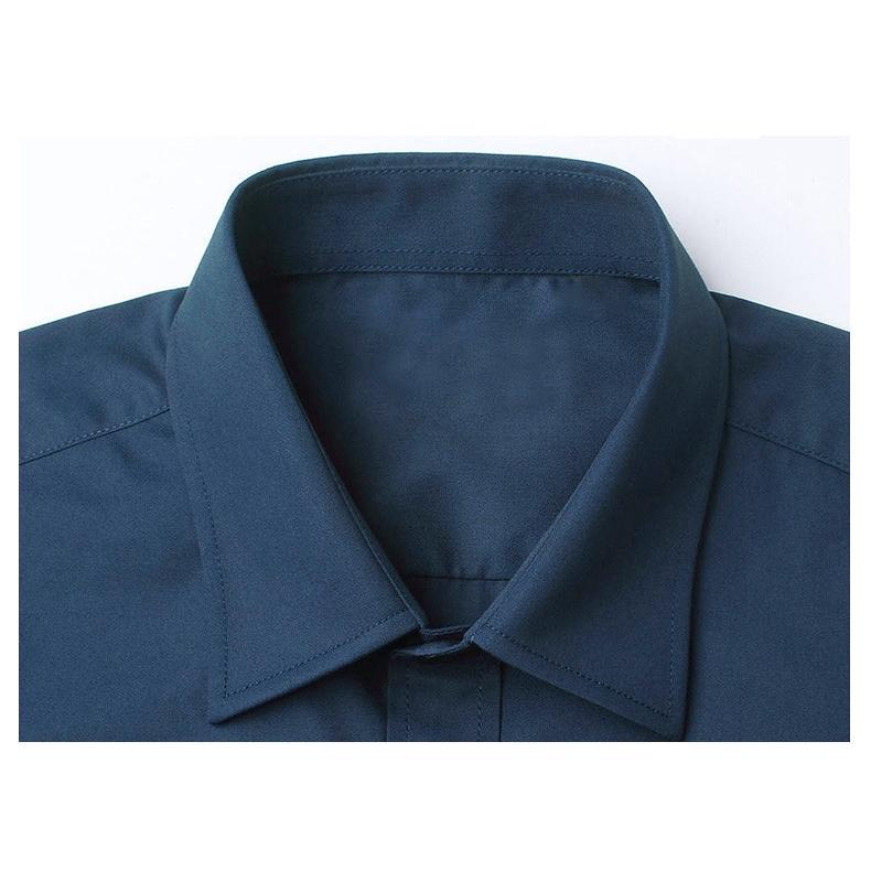 plusnao ワイシャツ Yシャツ 長袖 メンズ 紳士服 男性 ビジネス スリム 大きいサイズ フォーマル 無地 単色 シンプル レギュラーカラー 白シャツ カッタ : プラスナオYahoo ...