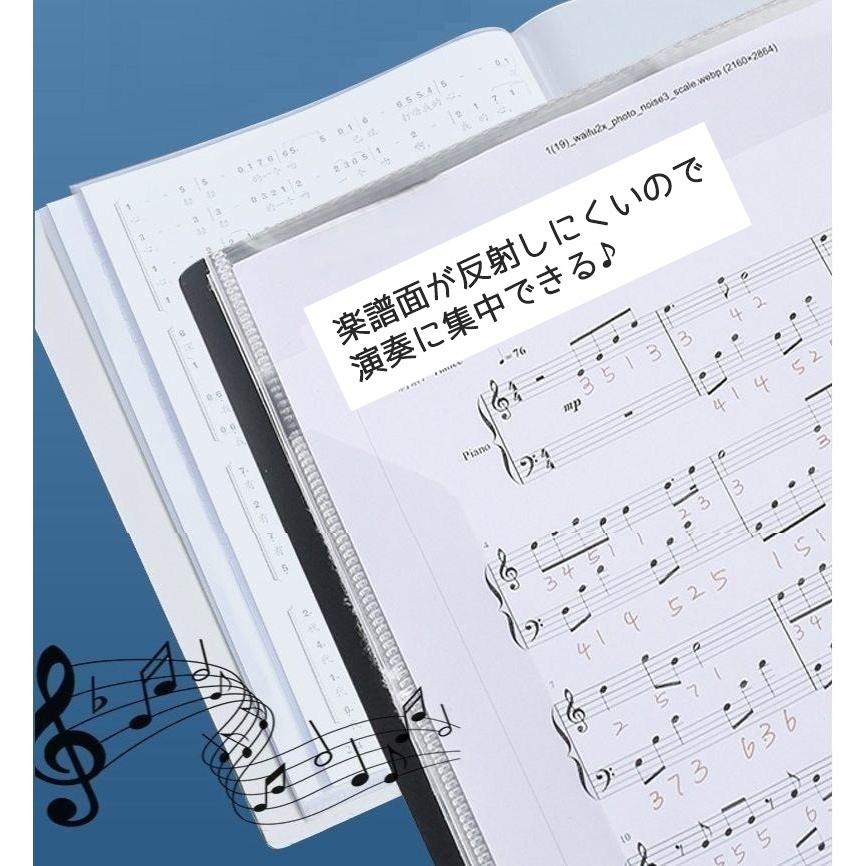楽譜ファイル A4サイズ 20枚 書き込み 譜面ファイル 楽譜カバー 楽譜入れ ポケット 音楽 授業 習い事 レッスン 学校 練習 防水 吹奏楽 ライ : プラスナオYahoo!店 - 通販 ...