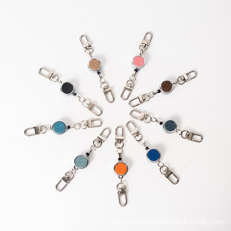 リールキーホルダー リールストラップ カラビナキーリール カラビナ リール式 伸縮 落下防止 伸びる リール キーホルダー ストラップ シンプル : zak-15358 : プラスナオ ...