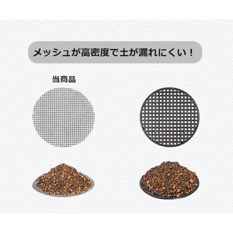 鉢底ネット 25枚セット 50枚セット 5cm 7.5cm 10cm 鉢底アミ メッシュパッド 腐食防止 通気性 園芸 防虫 : プラスナオYahoo!店 - 通販 - Yahoo!ショッピング