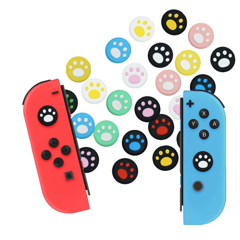 アナログスティックカバー カバー 同色4個セット Switch スイッチ キャップ コントローラー 肉球 ネコ イヌ ジョイスティック かわいい シン : プラスナオYahoo!店 - 通販 ...