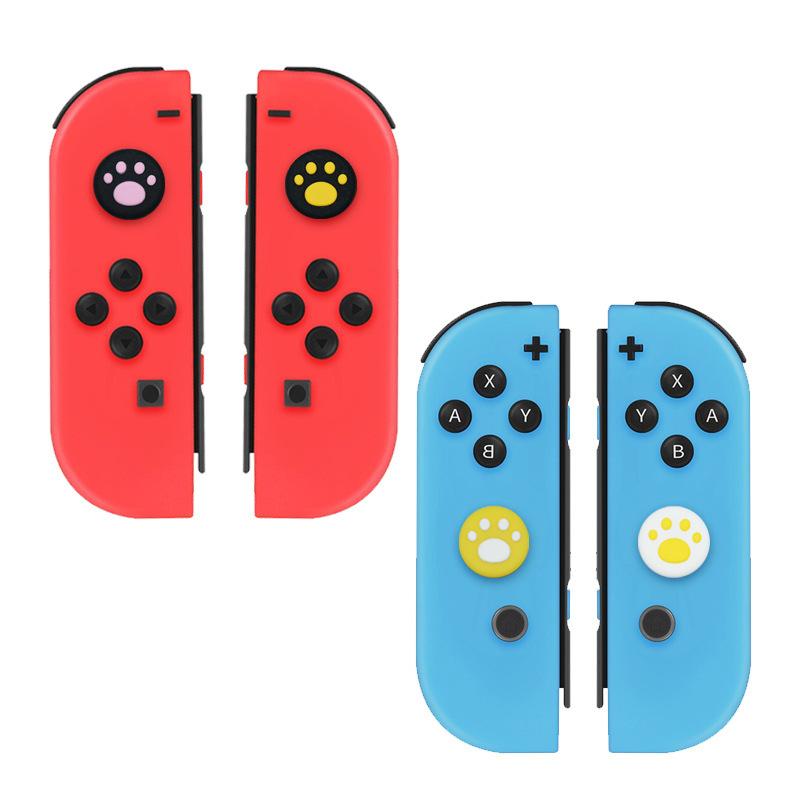 アナログスティックカバー カバー 同色4個セット Switch スイッチ キャップ コントローラー 肉球 ネコ イヌ ジョイスティック かわいい シン : プラスナオYahoo!店 - 通販 ...