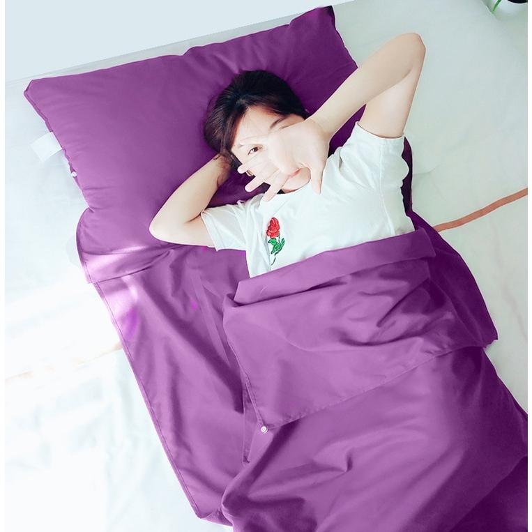 plusnao 寝袋 シュラフ インナーシュラフ 収納袋付き 封筒型 枕ポケット 210 75cm コンパクト ポータブル アウトドア 携帯寝袋 簡易寝袋 シンプル : プラスナオYahoo ...