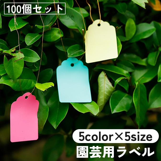 園芸用ラベル 100個セット ネームタグ ハングタグ プラント 園芸用ラベル 100個セット ネームタグ ハングタグ プラント