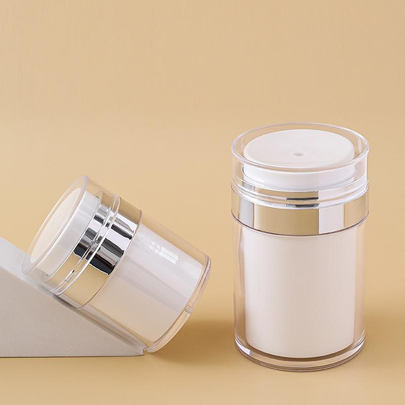 クリーム用容器 クリームジャー 15cc 30cc 50cc 詰め替え容器 空容器 真空 ボトル ケース 旅行 出張 持ち運び トラベル 小分け シン : zak-45100-1 : プラス ...