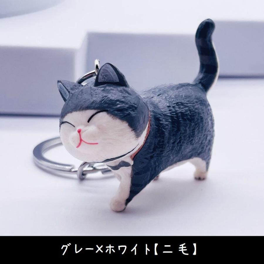 plusnao キーホルダー キーリング バッグチャーム ねこモチーフ キーチャーム CAT 和猫 洋猫 三毛 ハチワレ シャム トラネコ ブチ 白 黒 可愛い 雑貨 : プラスナオYahoo ...