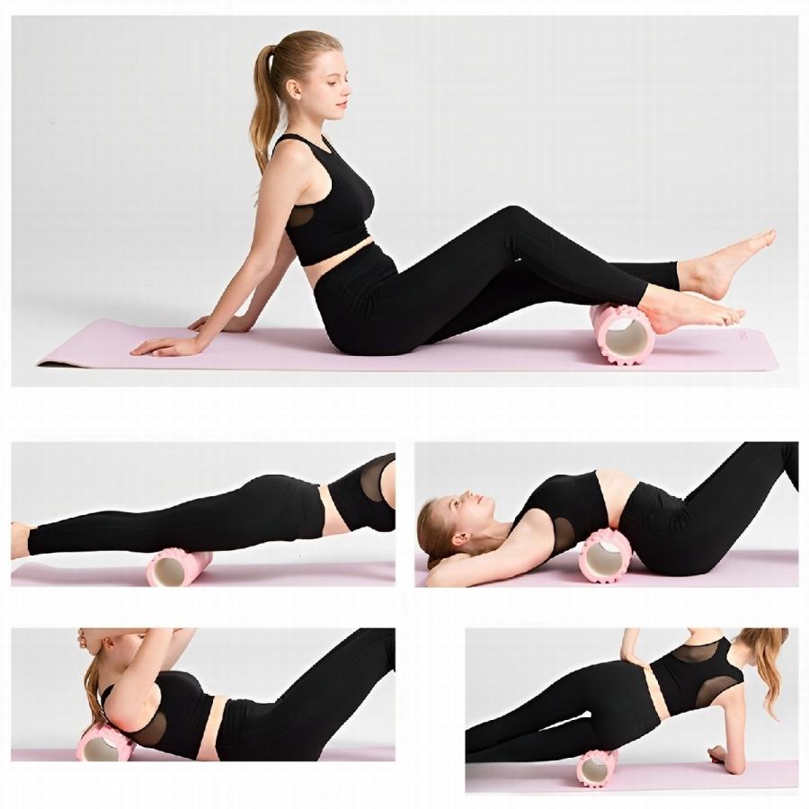 plusnao ヨガポール エクササイズポール ストレッチポール 30cm 円柱形 シンプル 運動 筋トレ エクササイズ フィットネス トレーニング ツボ押し 足つぼ : プラスナオYahoo ...