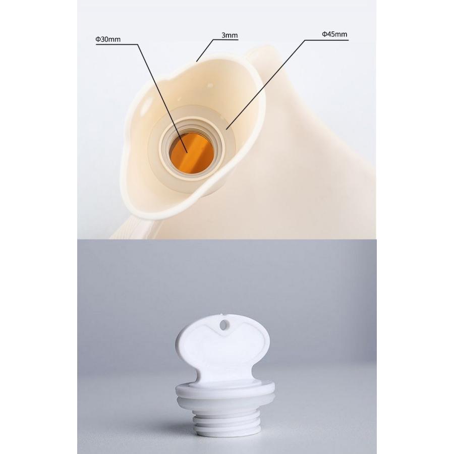 湯たんぽ カバー付 ゆたんぽ 注水式 1000ml 2000ml エコ 快眠グッズ 冷え予防 寒さ対策 防寒 冬 秋 あたたか 保温 キャラクター 可 :zak-53860-1:プラスナオ ...