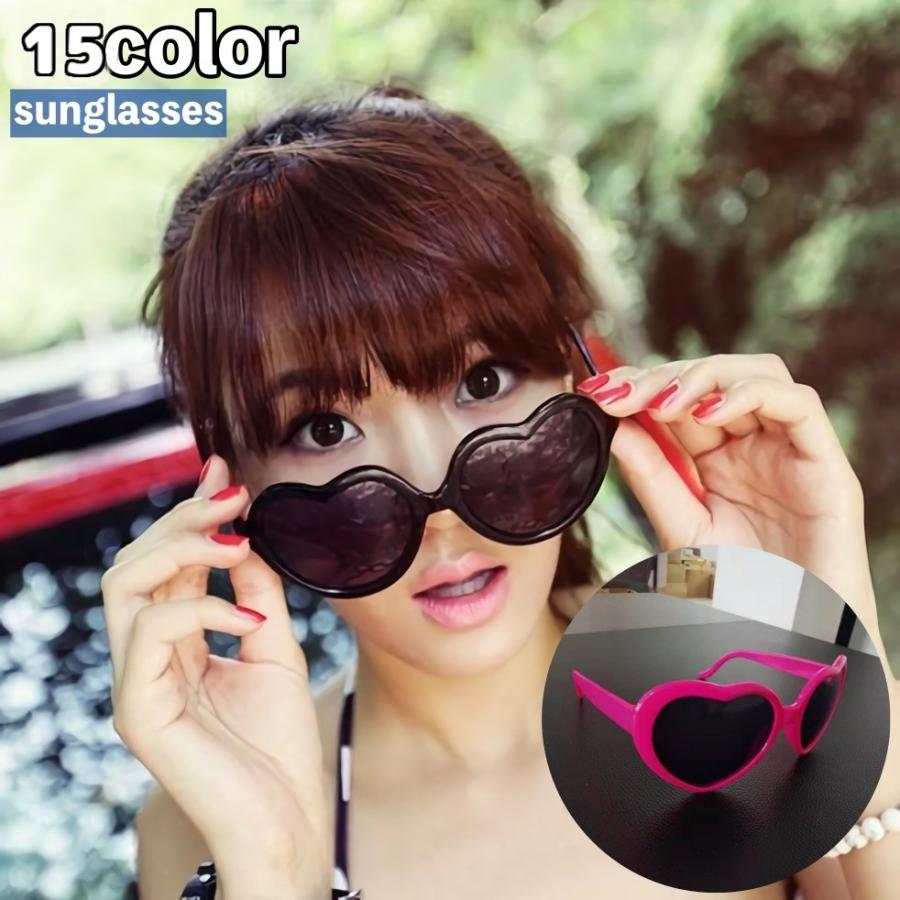 plusnao サングラス レディース 女性 ハート デザインフレーム UVカット UV400 紫外線対策 カジュアル おしゃれ グラサン 日よけ 日除け まぶしくな : プラスナオYahoo ...