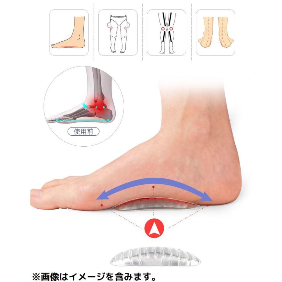 plusnao インソール クッションジェルパッド 中敷き 土踏まず用 レディース メンズ アーチサポート 衝撃吸収 パンプス ハイヒール 透明 : プラスナオYahoo!店 - 通販 ...