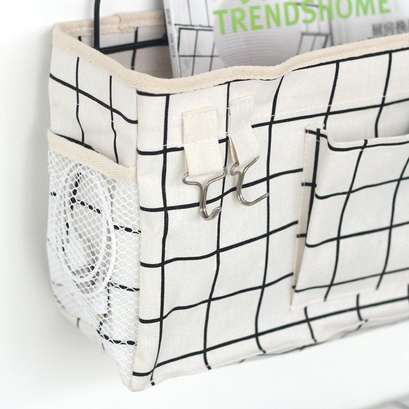 plusnao ウォールポケット 壁掛けラック 吊り下げ収納 壁面収納 A4 小物入れ 横長 大容量 たっぷり 大きめ サイドポケット ネット シンプル ナチュラル : プラスナオYahoo ...