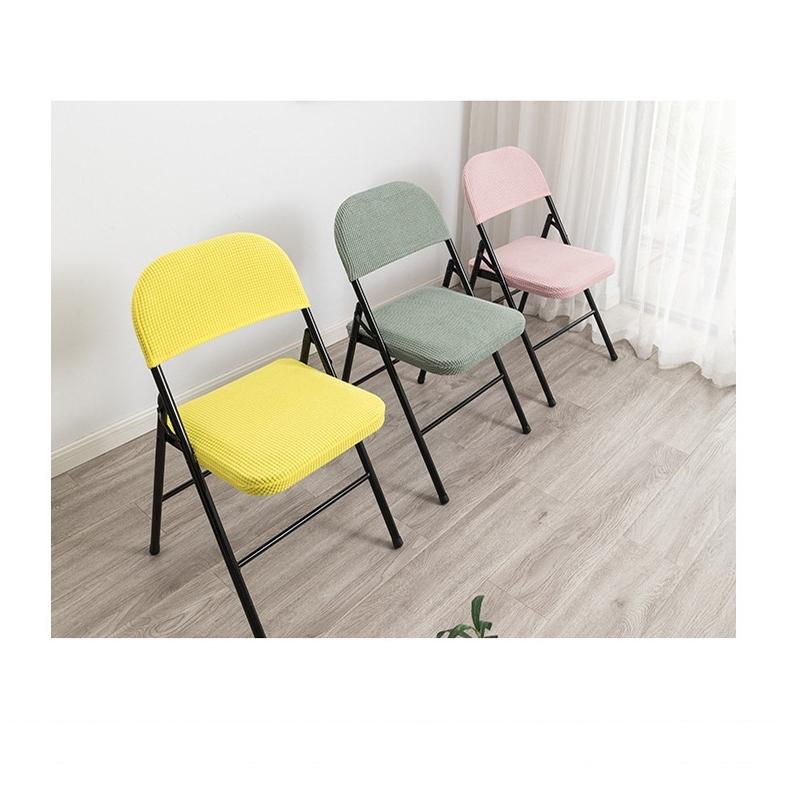 椅子カバー チェアカバー 折りたたみ椅子 会議イス 布装飾 インテリアファブリック 座面カバー 背もたれ 伸縮性 カラバリ豊富 :zak-88200:プラスナオYahoo!店 - 通販 ...