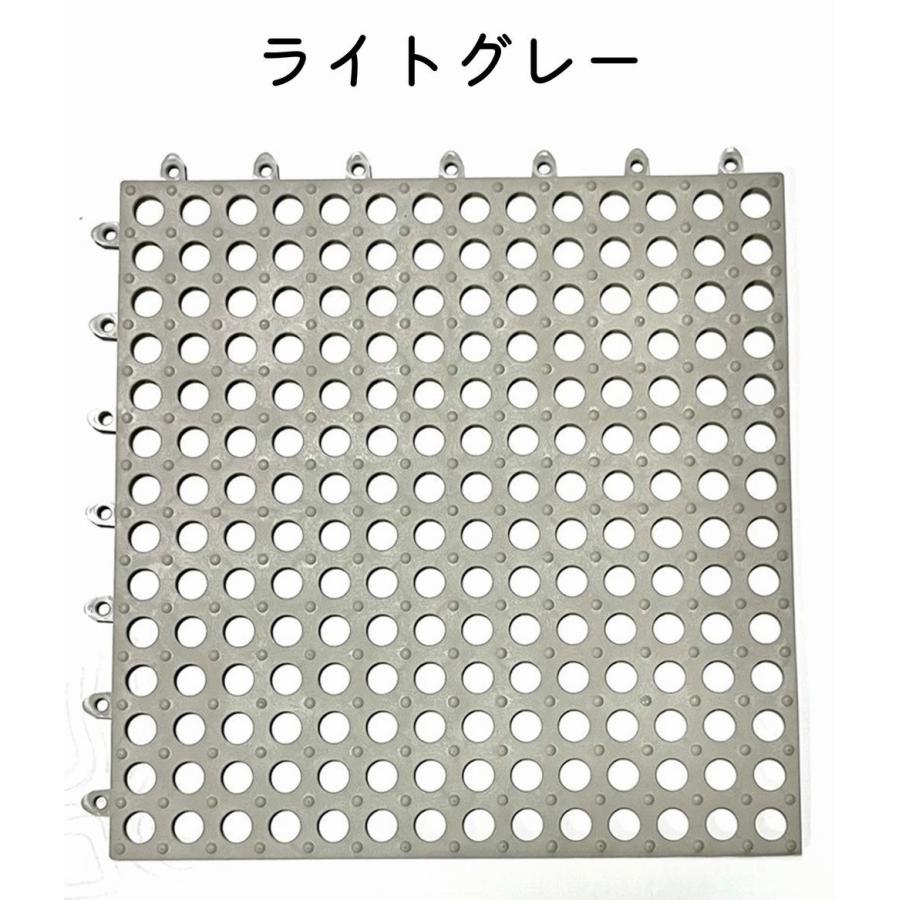 plusnao スノコマット バスマット 水回りマット すのこ ジョイント式 単品 1枚 30cm プラスティック トイレ 浴室 バス シャワー ベランダ : プラスナオYahoo!店 ...