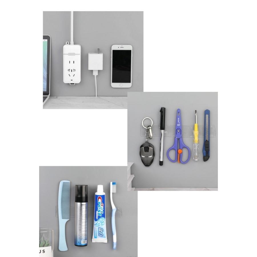 両面テープ 1m 粘着テープ 透明 クリア 固定 滑り止め 地震 防災対策 落下防止 壁面 水洗い 繰り返し 多用途 DIY : zak-90690 : プラスナオYahoo!店 - 通販 ...