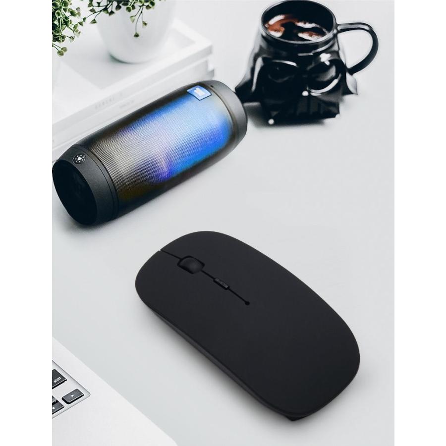 ワイヤレスマウス Bluetooth 2.4GHz 無線 静音 光学式 高精度 薄型 USB充電式 小型 軽量 コンパクト 持ち運び 携帯 電池交換不 : プラスナオYahoo!店 - 通販 ...