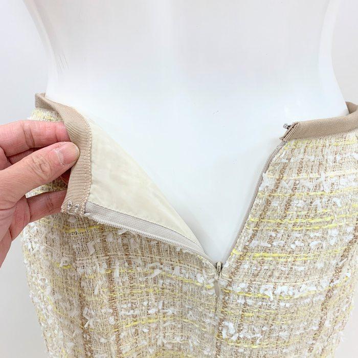 Lui Chantant（ルイ シャンタン） ツィード タイトスカート 日本製 021-76101 Lui Chantant セットアップ対応 ...