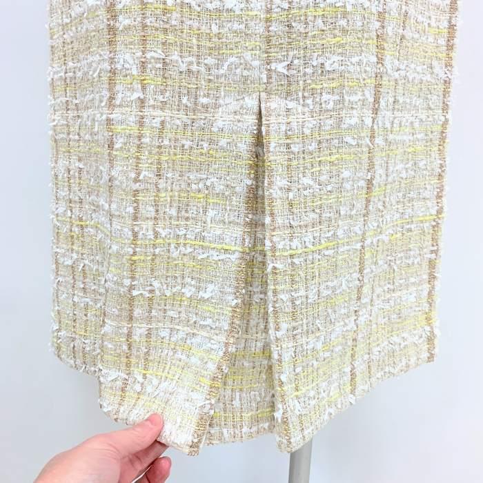 Lui Chantant（ルイ シャンタン） ツィード タイトスカート 日本製 021-76101 Lui Chantant セットアップ対応 ...