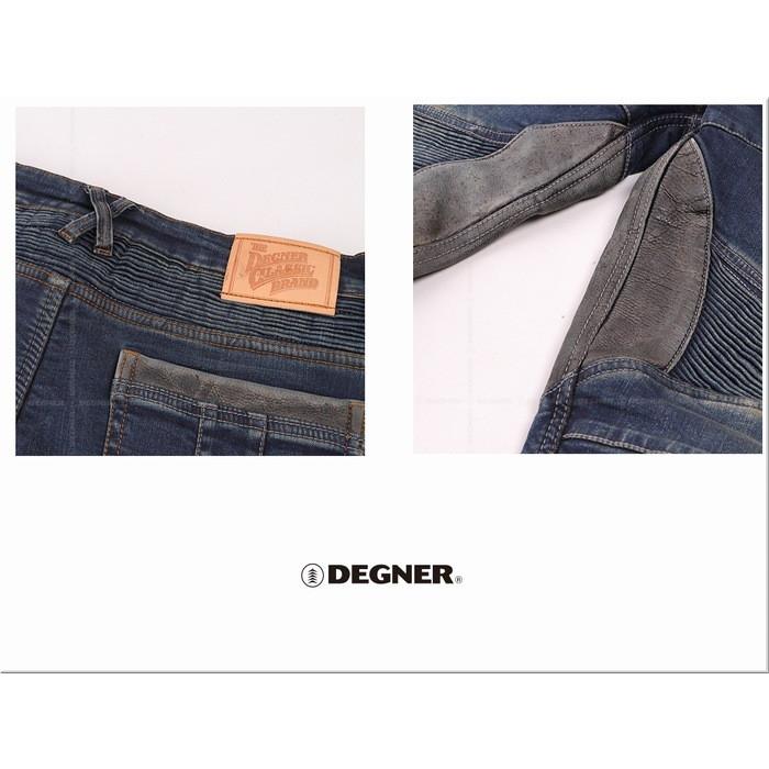 花山 レザー 本革 デニムパンツ ヒートガード 牛革 ヴィンテージ dp-27v DEGNER デグナー モトクロスパンツ 丸洗いできる ジーパン プロテクター付き : PLUS ...