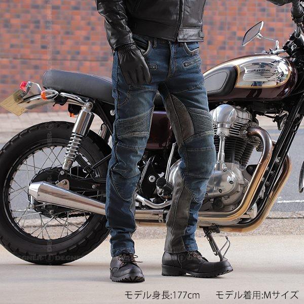 花山 レザー 本革 デニムパンツ ヒートガード 牛革 ヴィンテージ dp-27v DEGNER デグナー モトクロスパンツ 丸洗いできる ジーパン プロテクター付き : PLUS ...