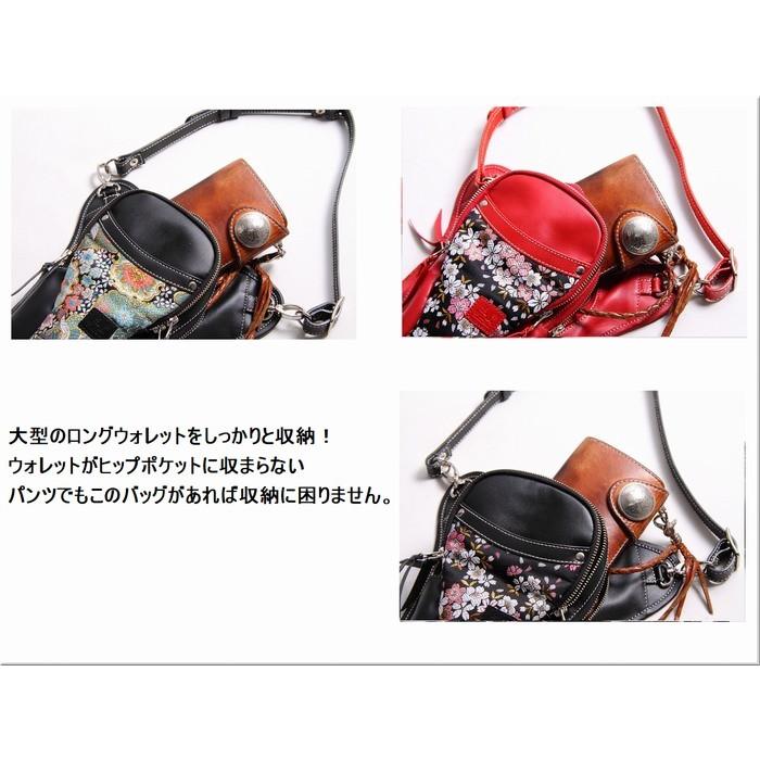 DEGNER ホルスターバッグ 本革 ボディバッグ デグナー バイカー 京桜 都桜 花山 w-39k : PLUS TOKAGEYA - 通販 - Yahoo!ショッピング