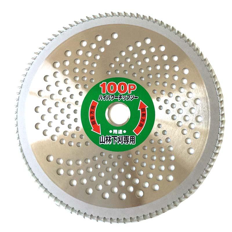 30枚 山林専用 ハイパワー チップソー 外径 255mm チップ数100P 草刈り機 替え刃 フジ鋼業 新E D : 農業用品販売のプラスワイズ - 通販 - Yahoo!ショッピング