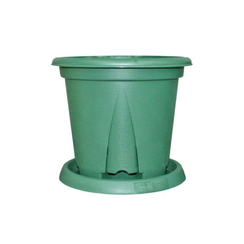 スリットガーデン 32cm MR モスグリーン 20個 SLITPOT SERIES 底面給水機能付 野菜向け 大型 スリット鉢 プランター ...