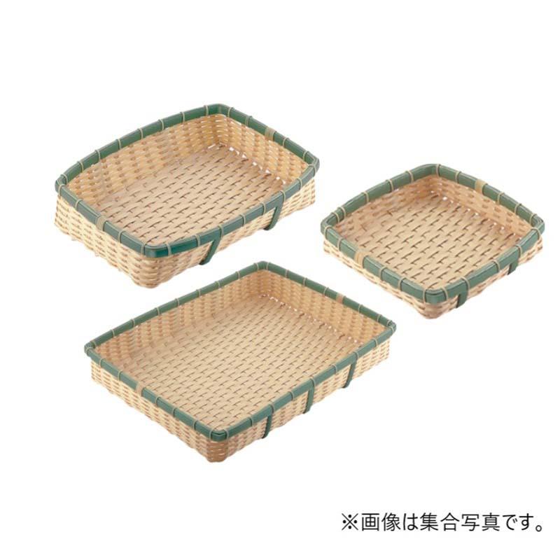 ざる PP 角型 深ざる 40型 OB-400-BB ザル 竹ザル調 食品 保管 容器 スS 代引不可 : 農業用品販売のプラスワイズ - 通販 - Yahoo!ショッピング