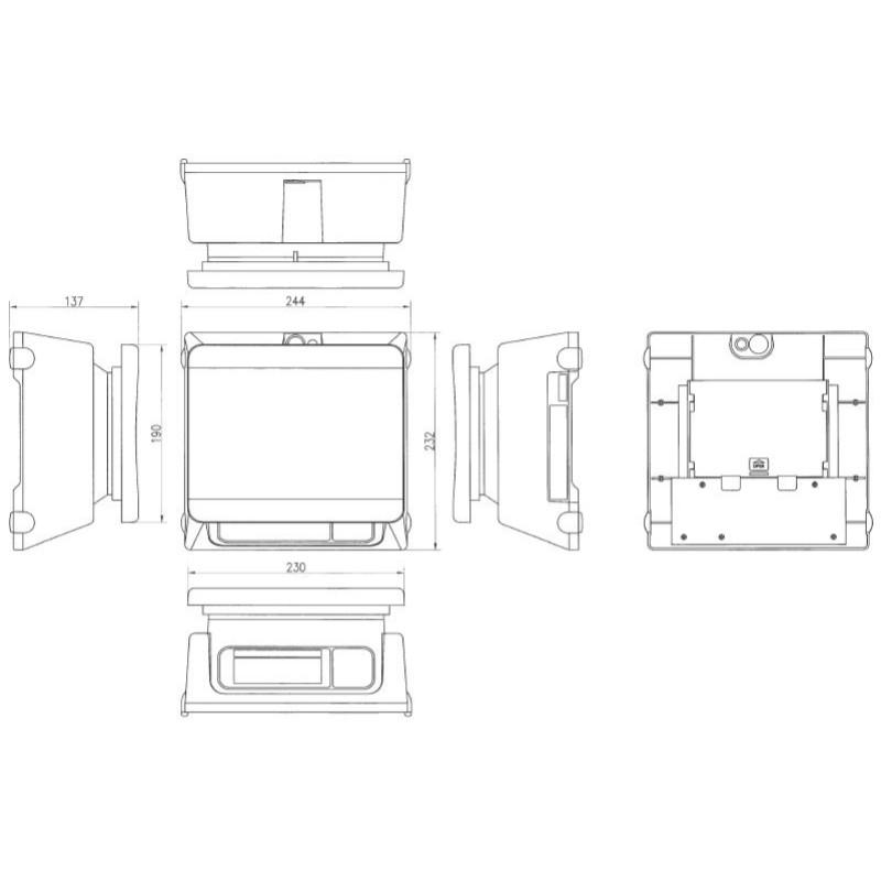 A&D デジタルスケール SK-5000i ひょう量 5000g 検定付き 計測 計測器 計量 測量 測定 電子 デジタル エーアンドディー ...