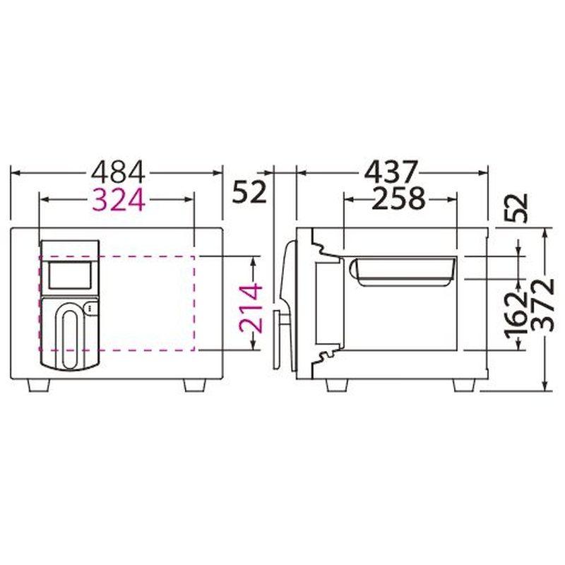 小型耐火金庫 MEISTER マイスター OSS-C EIKO エーコー 内容積 19.5L ICカードロック式 設置対応可 防犯 事務所 店舗 等に キーレス コンパクト 代引不可 ...