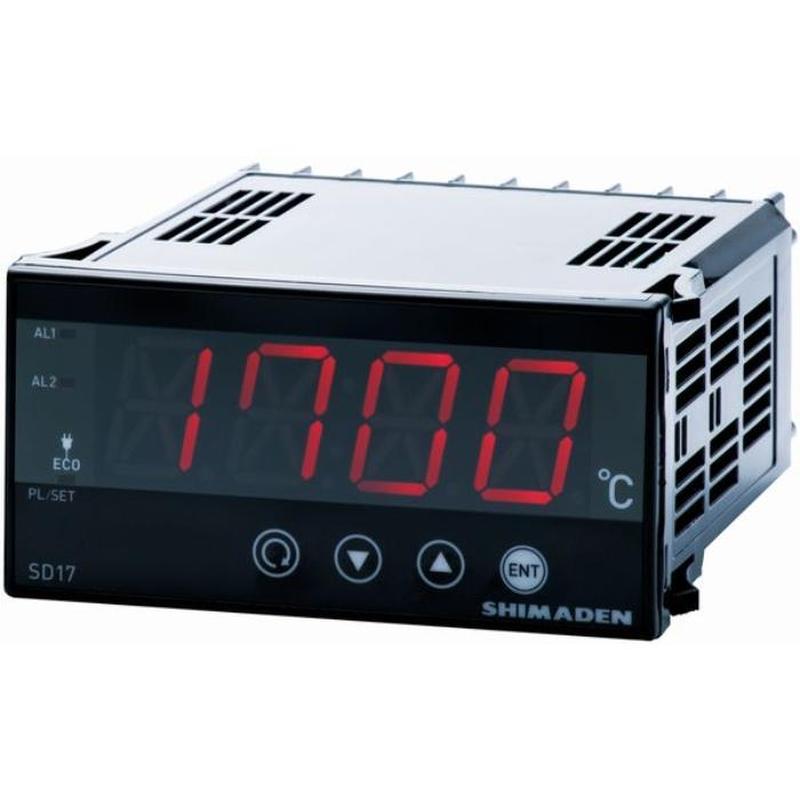 ディジタル指示計 SD17-490-00000 シマデン 96×111mm 警報なし 熱電対 測温抵抗体 直流電圧 ECOモード 消費電力 48％カット 計測 演算 測定 図り 宇N 代引不可 ...