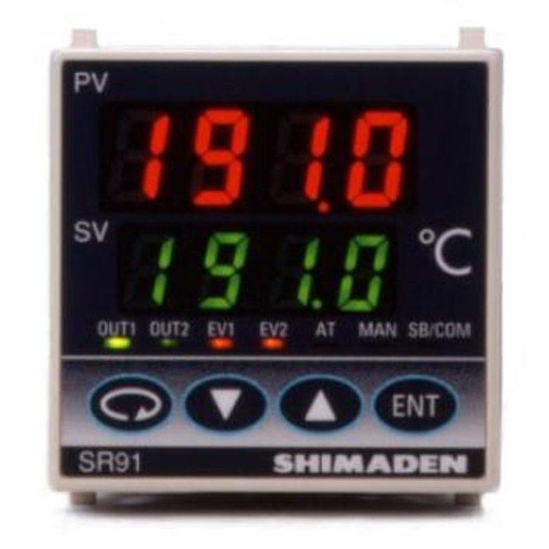 ディジタル調節計 SR91-8P-90-1N0 シマデン 48×111mm マルチ入力 熱電対 測温抵抗体 mV 汎用調節計 加熱冷却二出力制御 計測 演算 測定 図り 宇N 代引不可 ...
