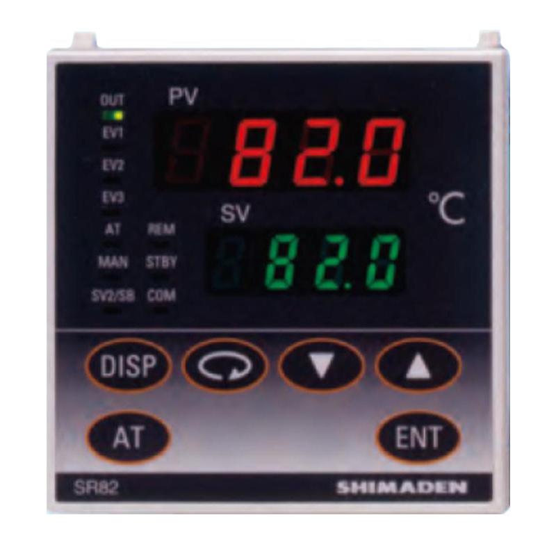 ディジタル調節計 SR82-2P-N-90-1000000 シマデン 72×111mm SV設定2点 PID値2種 加熱冷却二出力制御 ...