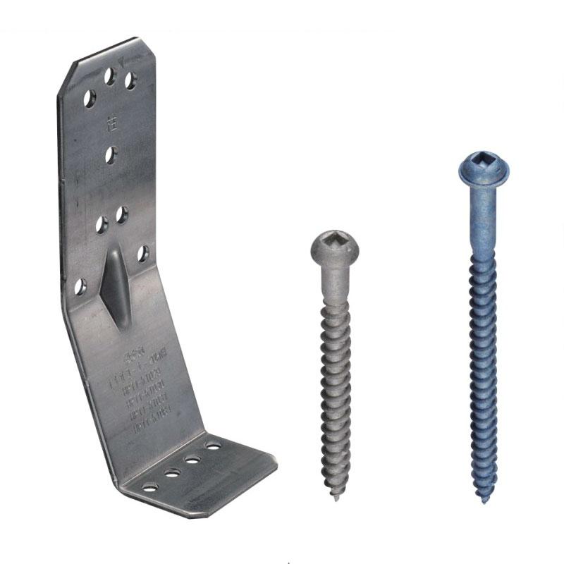 オメガコーナー 20kN AA1590 50枚入 横架材 継手 補強 プレート ビス付 接合部金物 TANAKA タナカ アMD : プラス ...