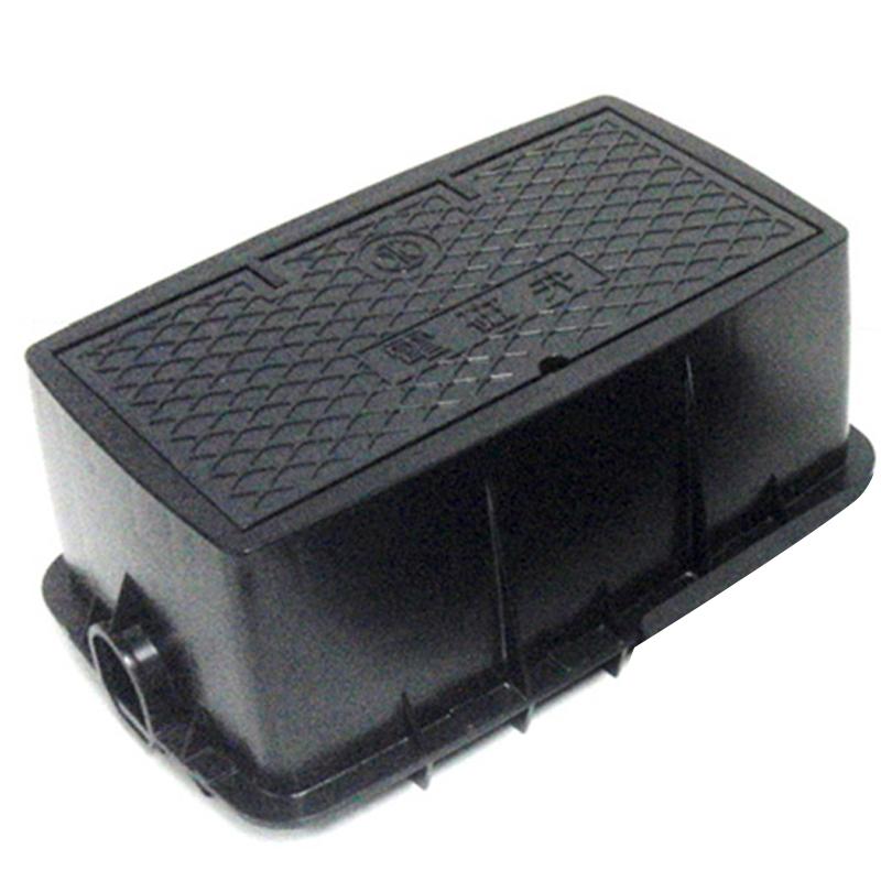 電磁弁ボックス 大 W570xH238XD284mm 樹脂製 屋上緑化 潅水システム YAMAZAKI B林 代引不可 :515167:プラス ...