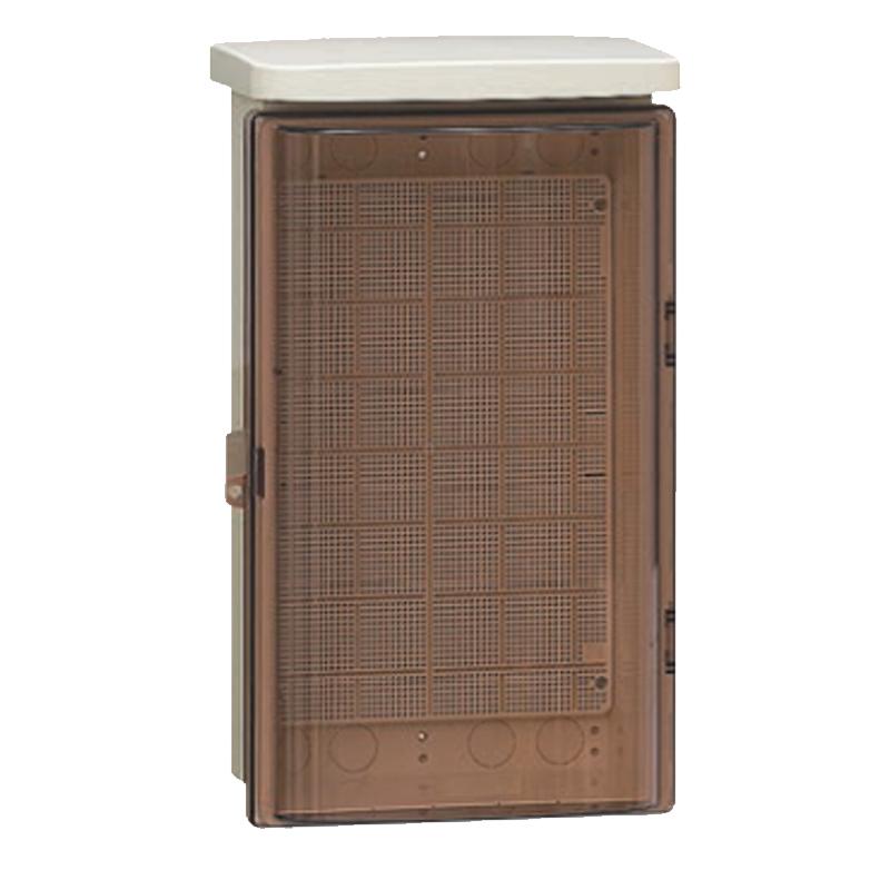 防雨ボックス ウオルボックス 縦 CWB-4DM 屋根一体型スモークカバー 436x258x160 未来工業D : プラスワイズ建築 - 通販 - Yahoo!ショッピング