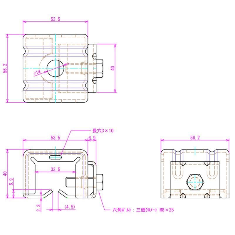 屋根用PF管支持金具 嵌合立平用金具+Pクリップセット 直径28用 高耐食鋼板 PFS-KT-28 Pクリップと架台金具 スワロー 代引不可 : プラスワイズ建築 - 通販 - Yahoo ...