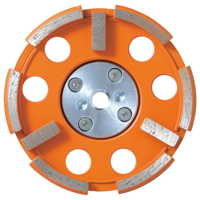 コンクリート研磨 研削達人 三文字ドライカップ 外R型 ショックレスフランジ付 NP-5714 100x4.5xM10 平面研磨 ハツリ ナニワ 三冨D : プラスワイズ建築 - 通販 ...