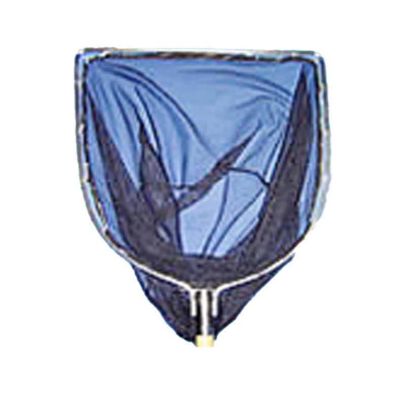 玉網 養魚用 ステンレス 二重枠 三角玉網 網目3mm 前幅35cm 深さ40cm 全長135cm bl-2L DX ラッセル網 木製柄 タモあみ アミ 魚 漁具 三谷G 代引不可 ...